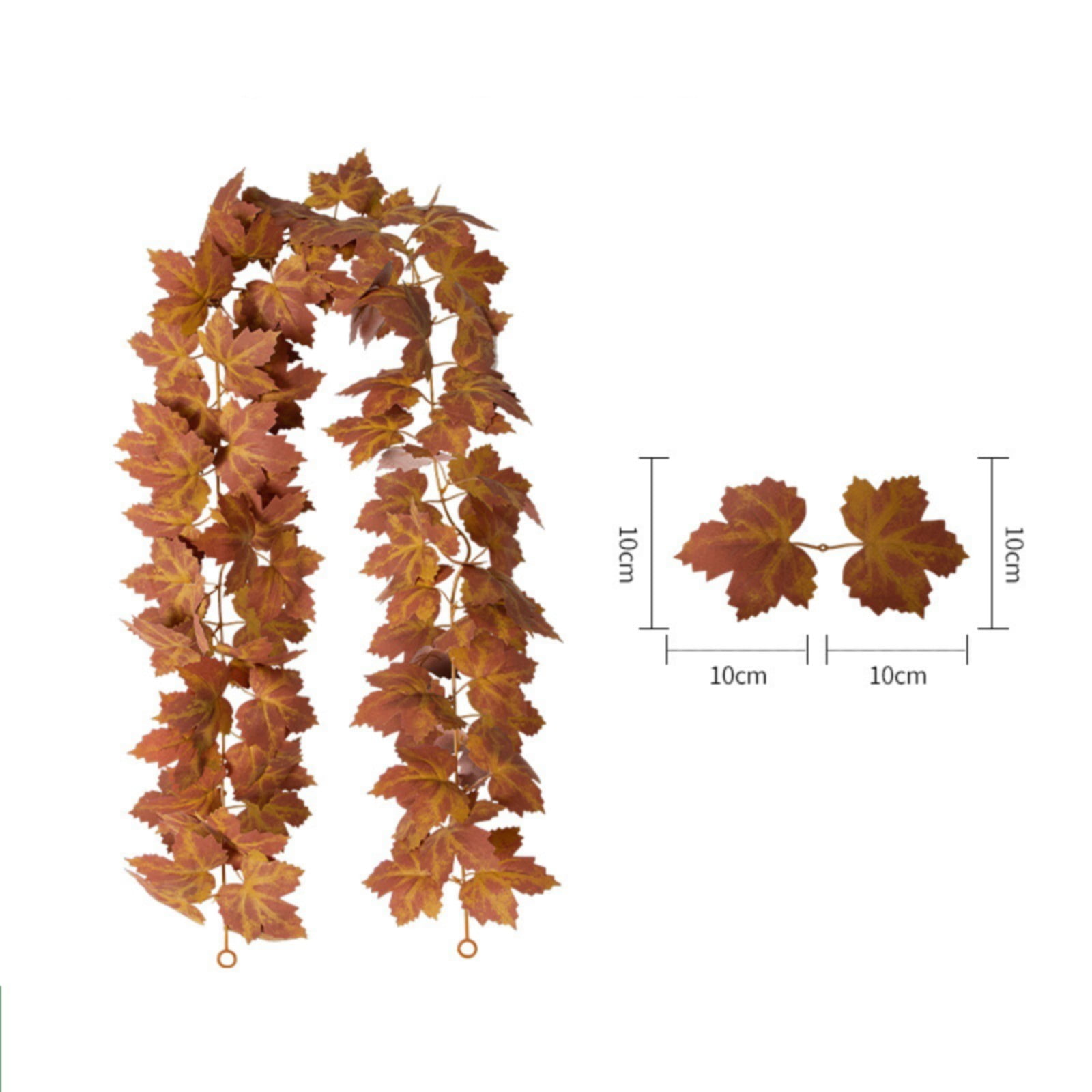 Casaio Artificial Hanging Vines Autumn Decor Autumn Wreath Silk Flower ...