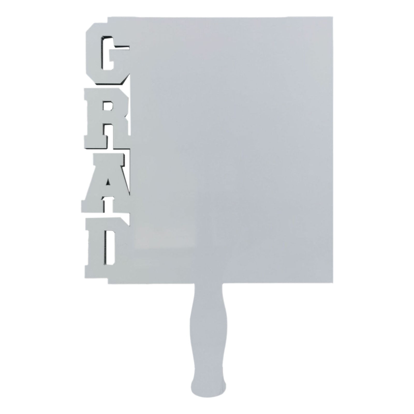 Casaio Creative Graduation Season Decor Sublimation Graduation Fans ...