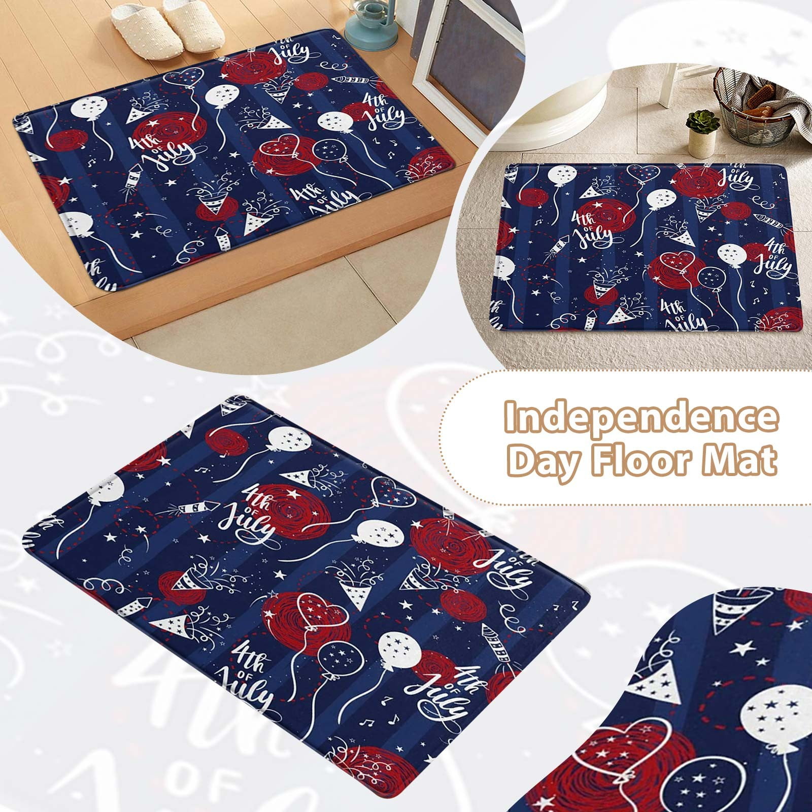 Casaio Floor Mat Carpet Welcome Decor Day Room Living Doormats Carpet Home Carpets Bathroom ...