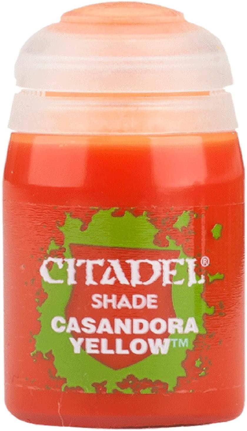 Casandora Yellow Shade Acrylic Paint Citadel 24ml Games Workshop ...