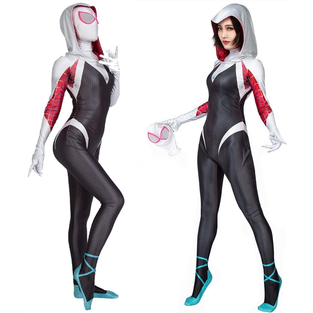 Gwen Cosplay Costume, 3D Style Costume For Unisex Adults - Walmart.com