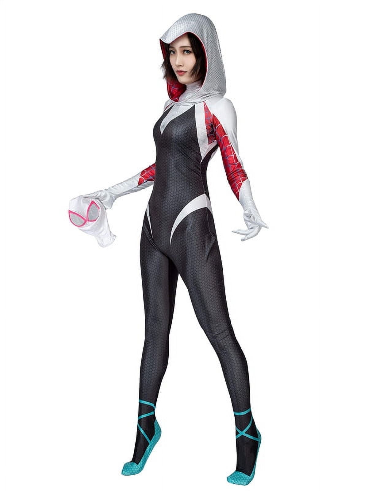 Casapre Gwen Stacy Costume , Gwen Cosplay Jumpsuit, 3D Style Gwen ...