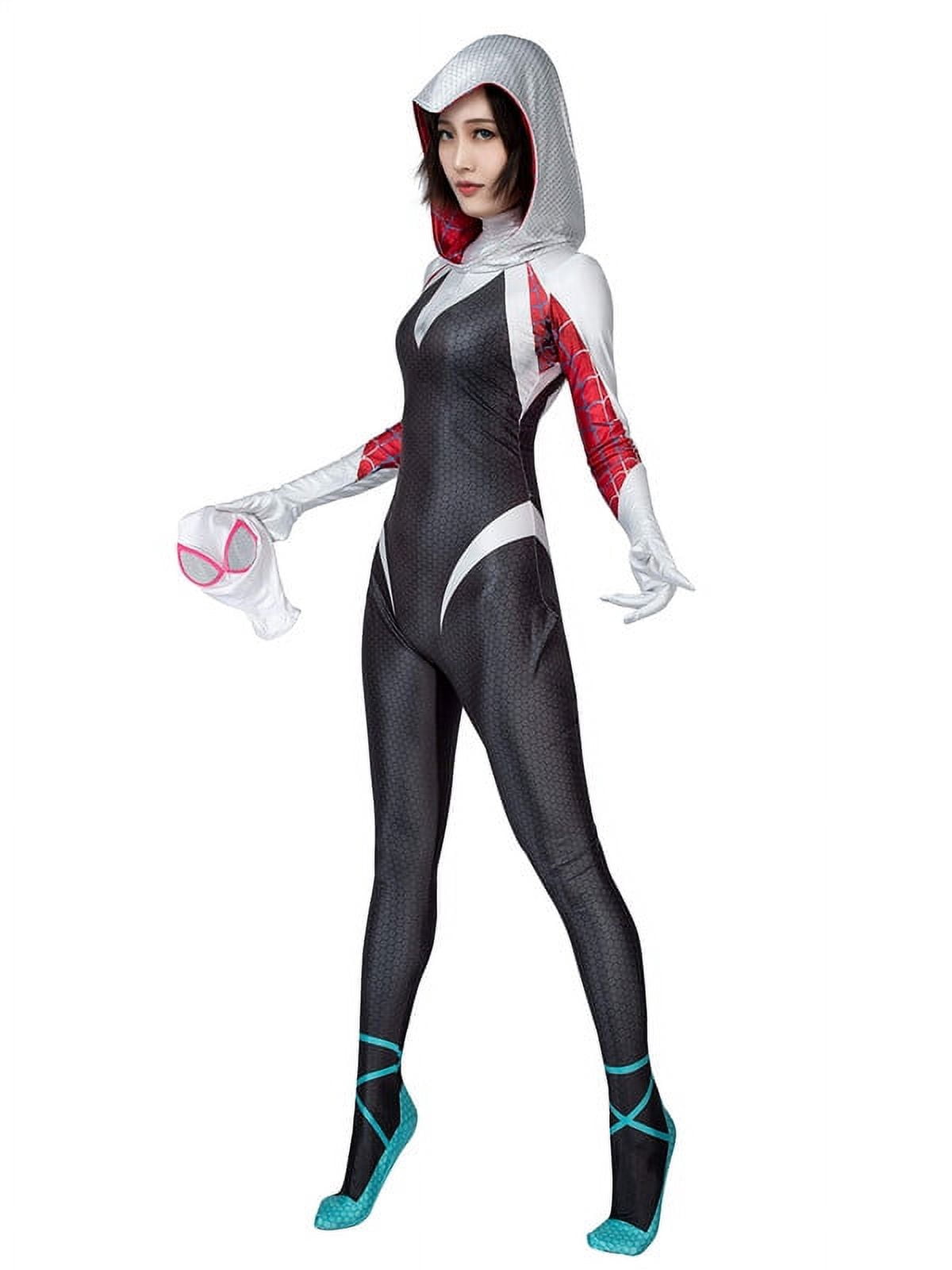 Casapre Gwen Stacy Costume , Gwen Cosplay Jumpsuit, 3D Style Gwen ...