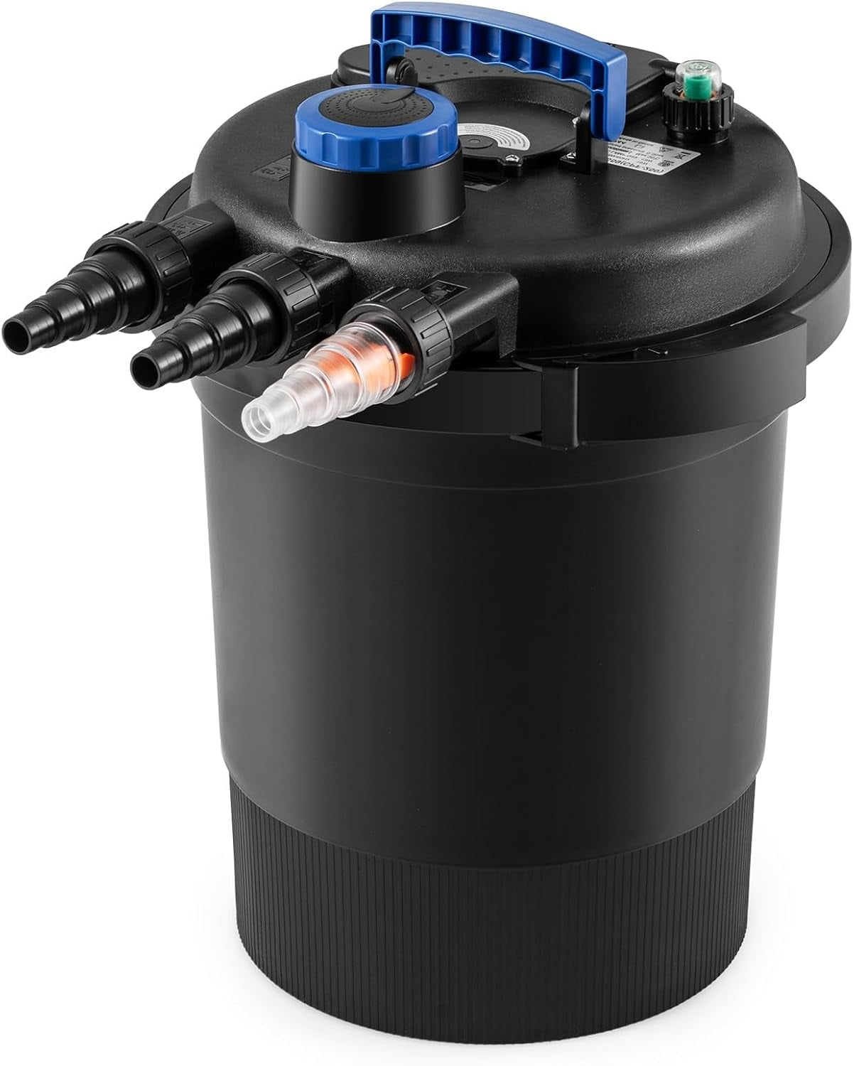 Casart Bio Pressure Filter UVC 120V/60HZ, 2642 GPH for Koi Ponds up to ...