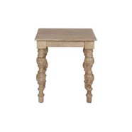 COZAYH Tall Side Decor Drum Tree Stump End Table Set, Wood Ring Pattern ...