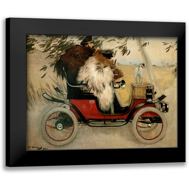 Casas, Ramon 24x19 Black Modern Framed Museum Art Print Titled - Ramon ...