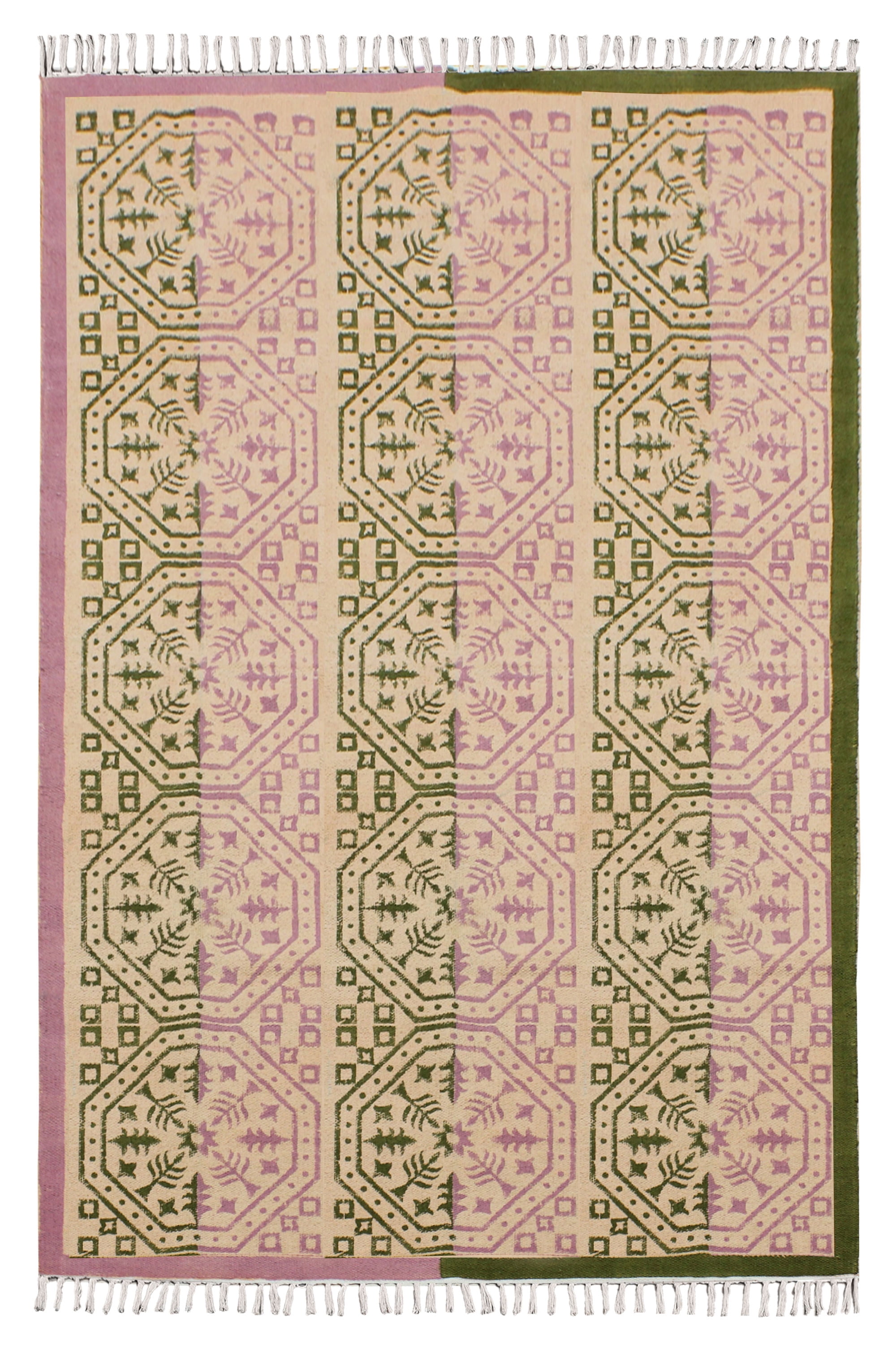 Casavani - 8'x11' Area Rugs for Living Room & Dining Room Handblock ...