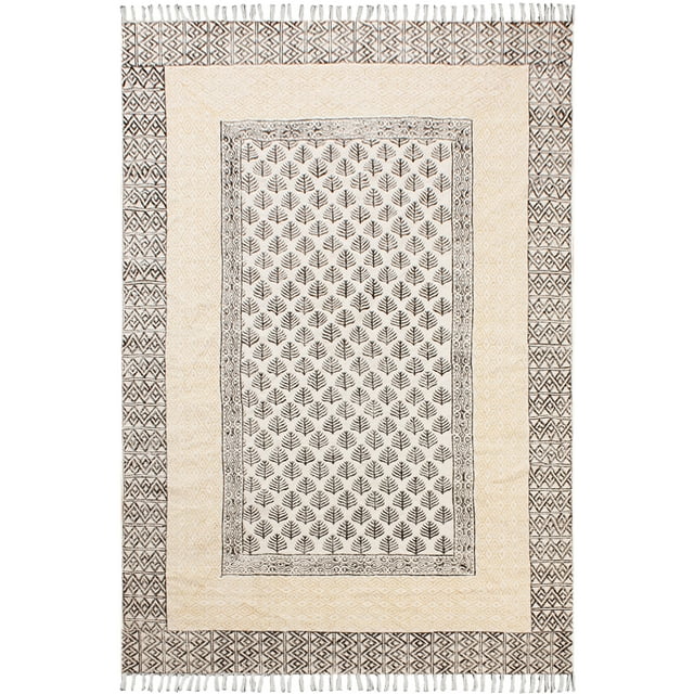 Casavani Bedroom Carpet Outdoor Boho Rug, Beige 2x3 feet - Walmart.com