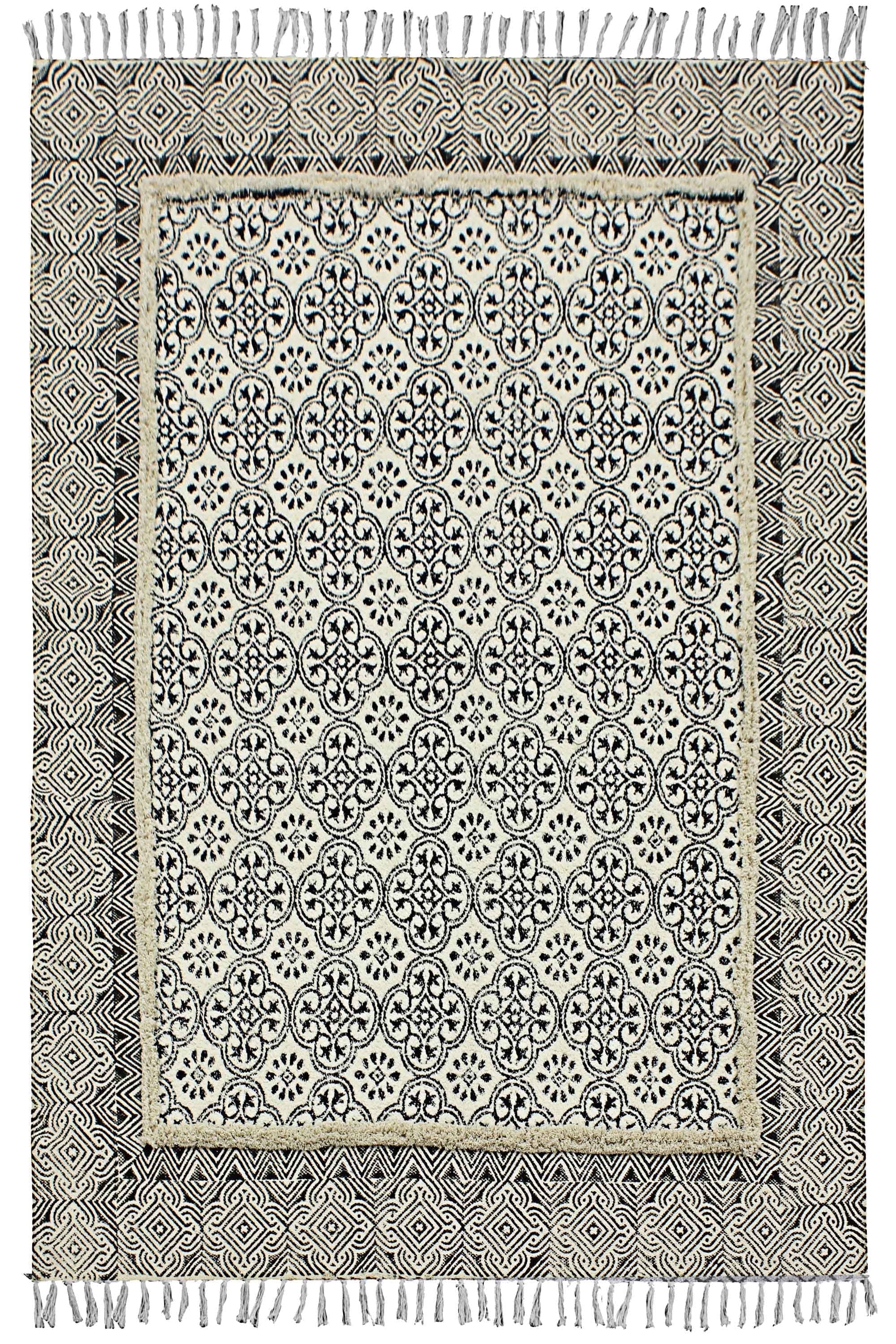 Casavani Beige Moroccan Natural Dining Room Rugs Living Room Carpets ...
