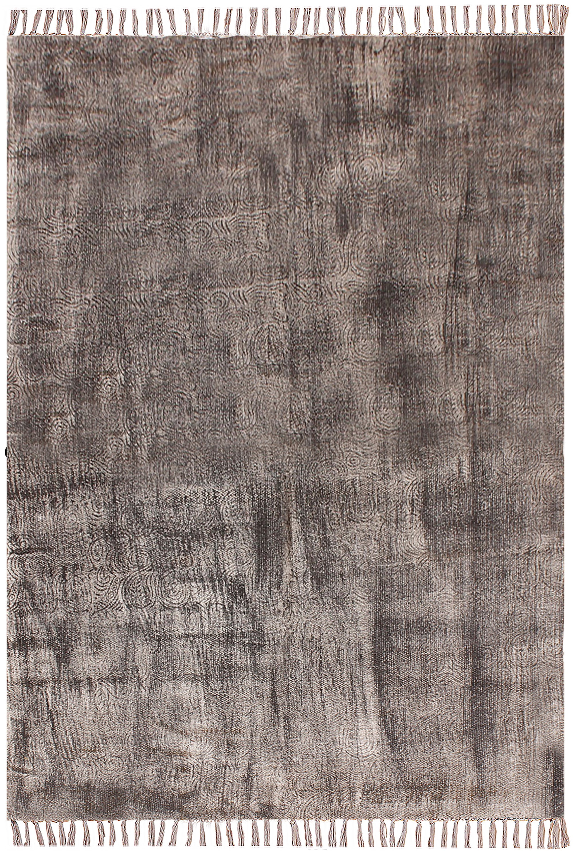 Casavani Black Hand Block Printed Cotton Durries Square Living Room ...