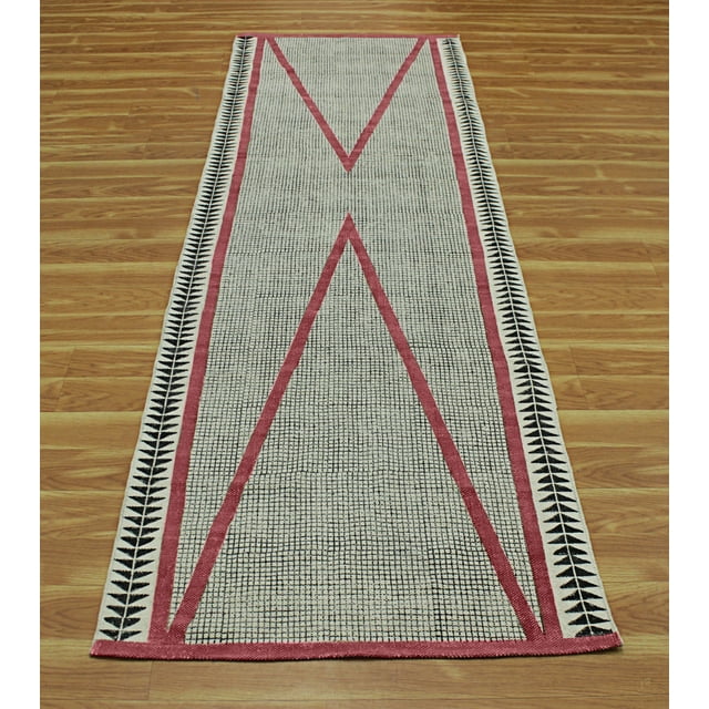 Casavani Block Printed Cotton Kitchen Runner Kilim Rug for Hallway And ...