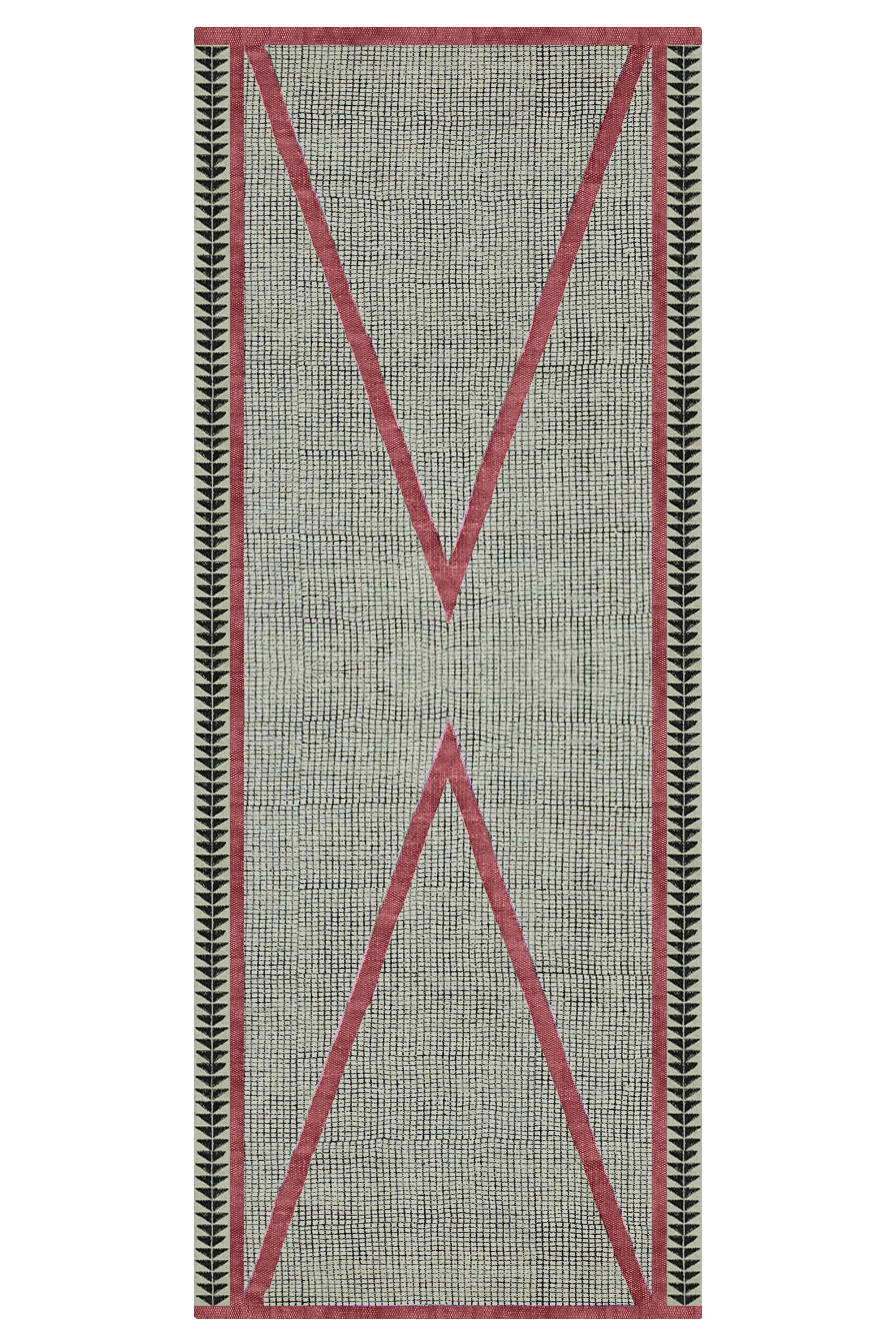 Casavani Block Printed Cotton Living Room Floor Décor Kilim Area Rug ...