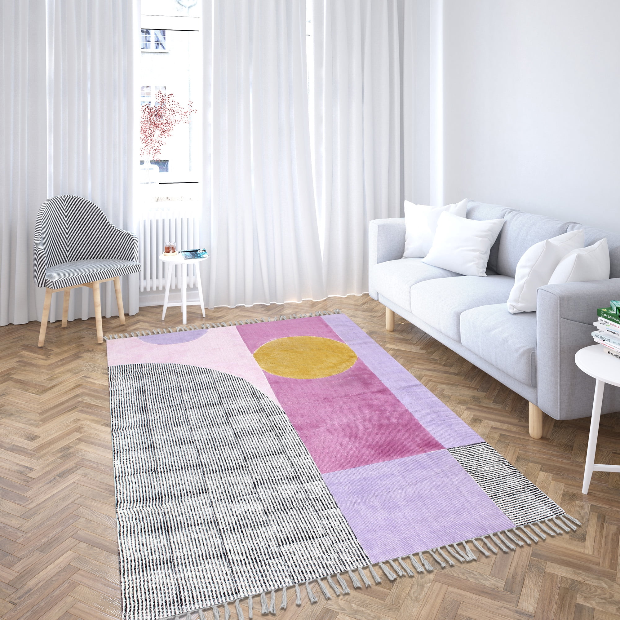 Casavani Boho Print Geometric Kitchen Area Rug,Blue 3x10 feet - Walmart.com