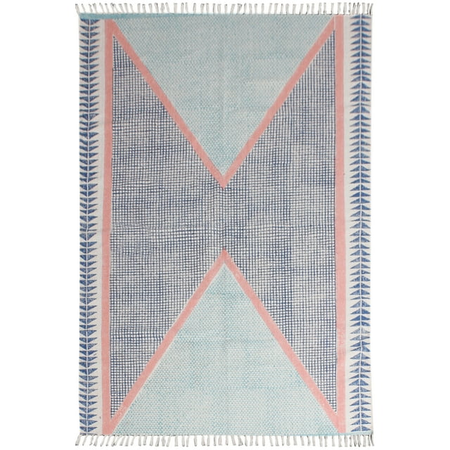 Casavani Eco friendly Dining Area Garden Rug, Blue 12x12 feet - Walmart.com