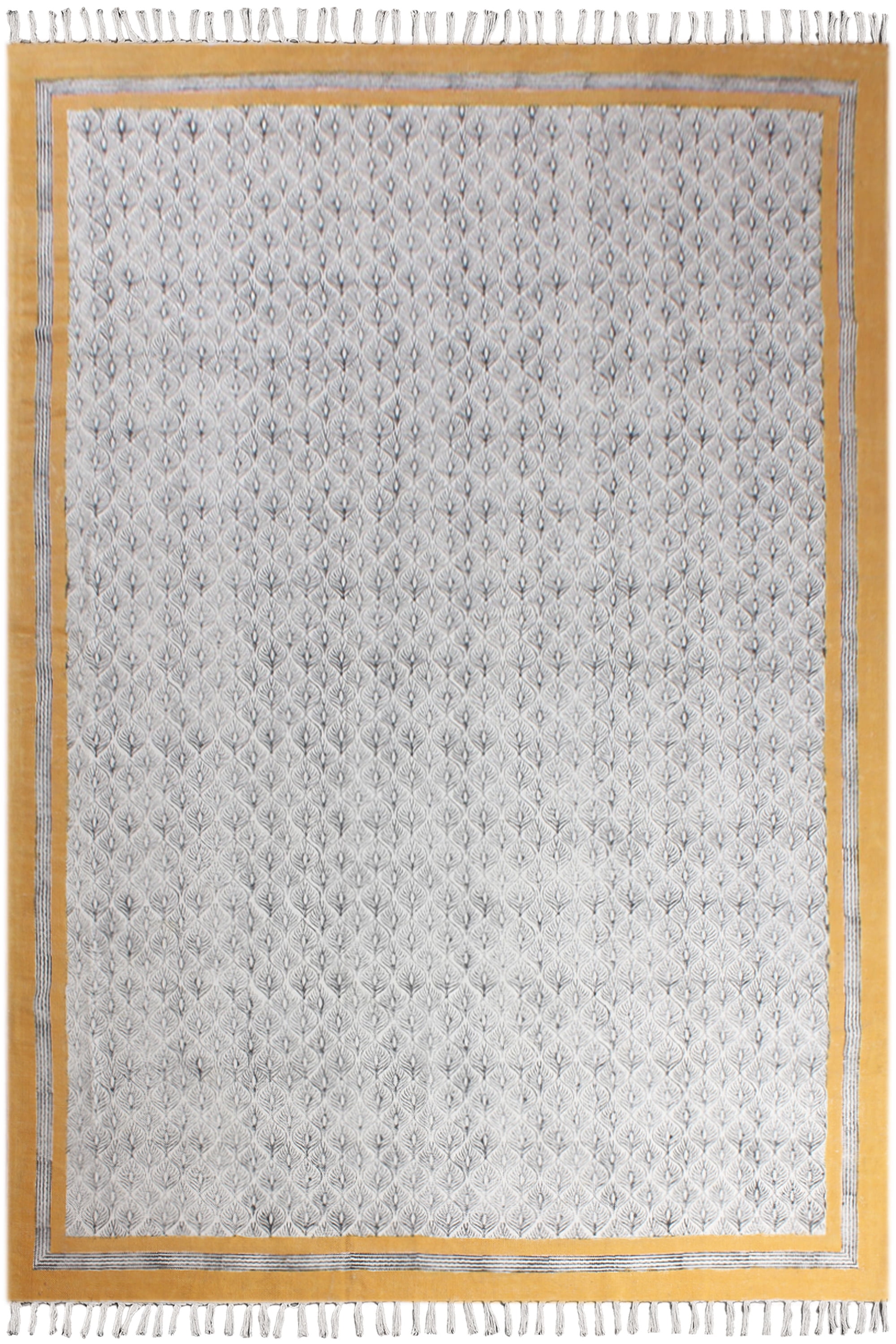 Casavani Geometric Custom Area Kitchen Kilim,Yellow 11x11 feet ...