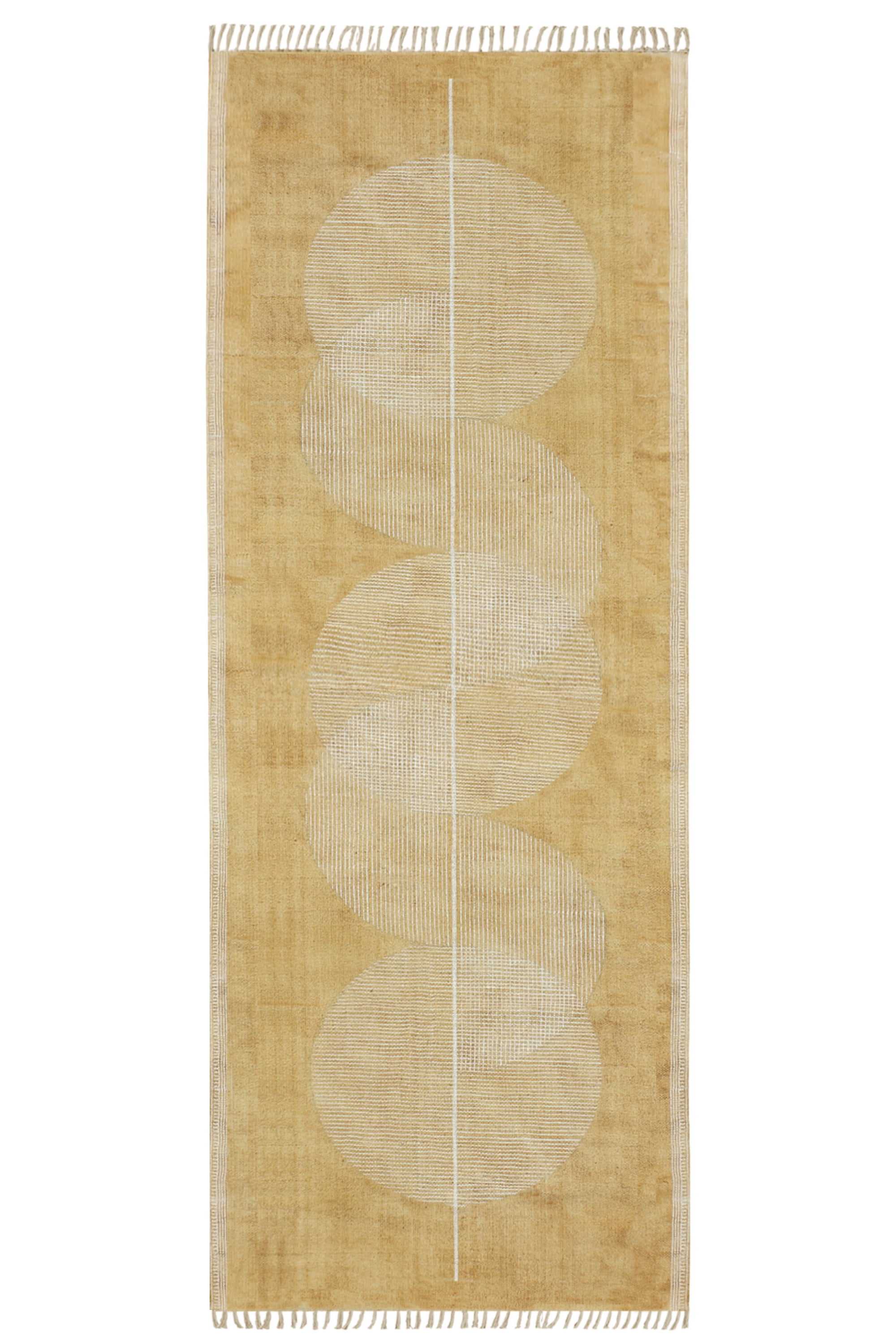 Casavani Geometric Rug Brown Kitchen Durries Handmade Cotton Rugs 6x6 ...