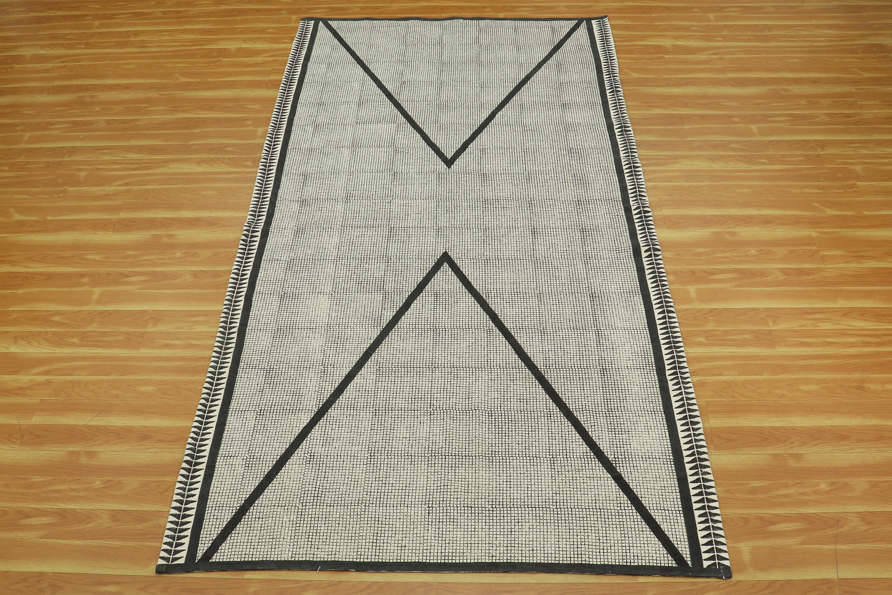 Casavani Hand Block Printed Cotton Dhurrie Hallway Stair Runner Rug ...