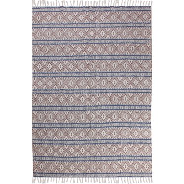 Casavani Indian Pure Cotton Kitchen Area Rug, Brown 2x3 feet - Walmart.com