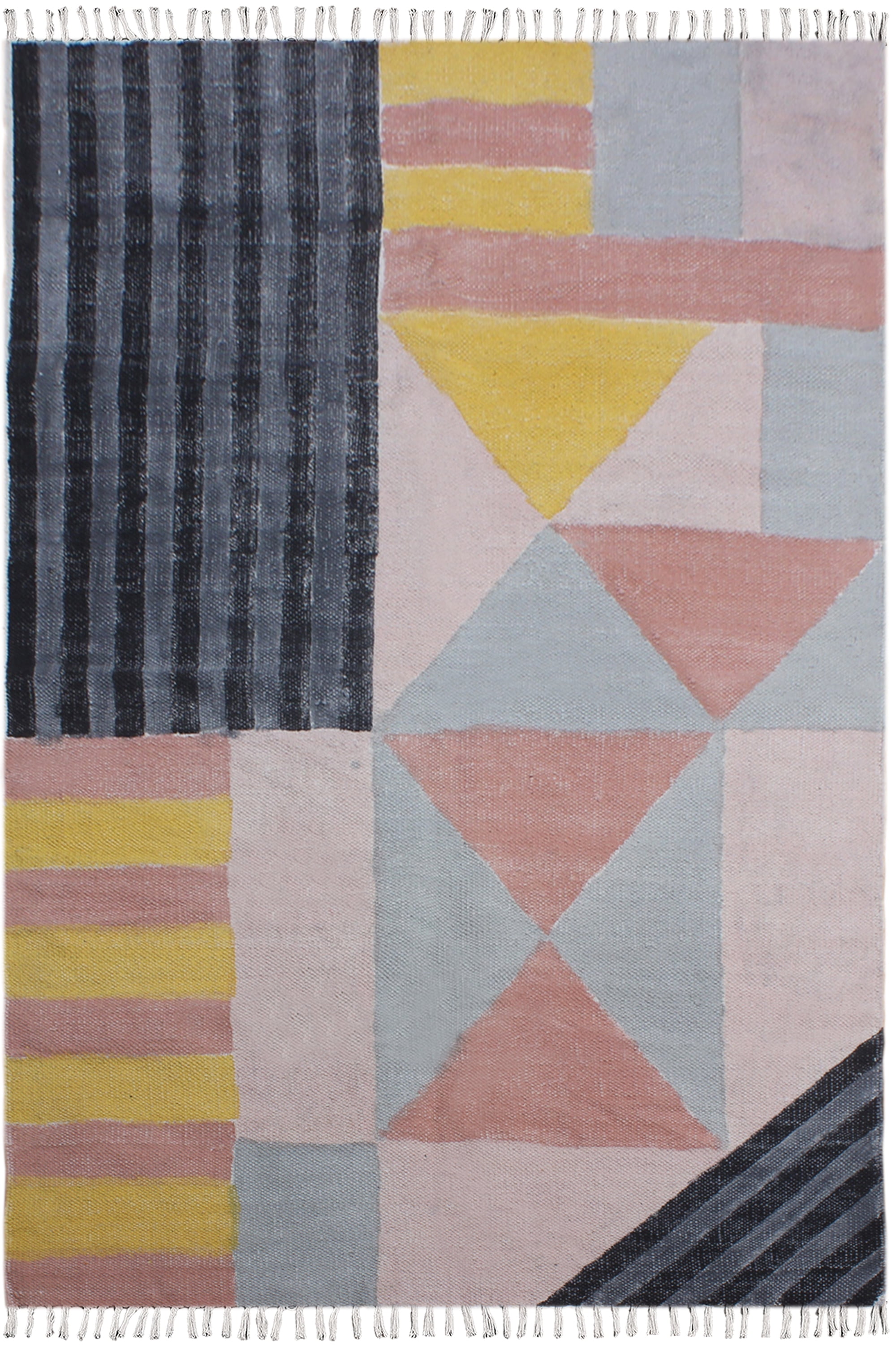 Casavani Indian Boho Rug Handmade Cotton Rug,Blue 9x9 ft - Walmart.com