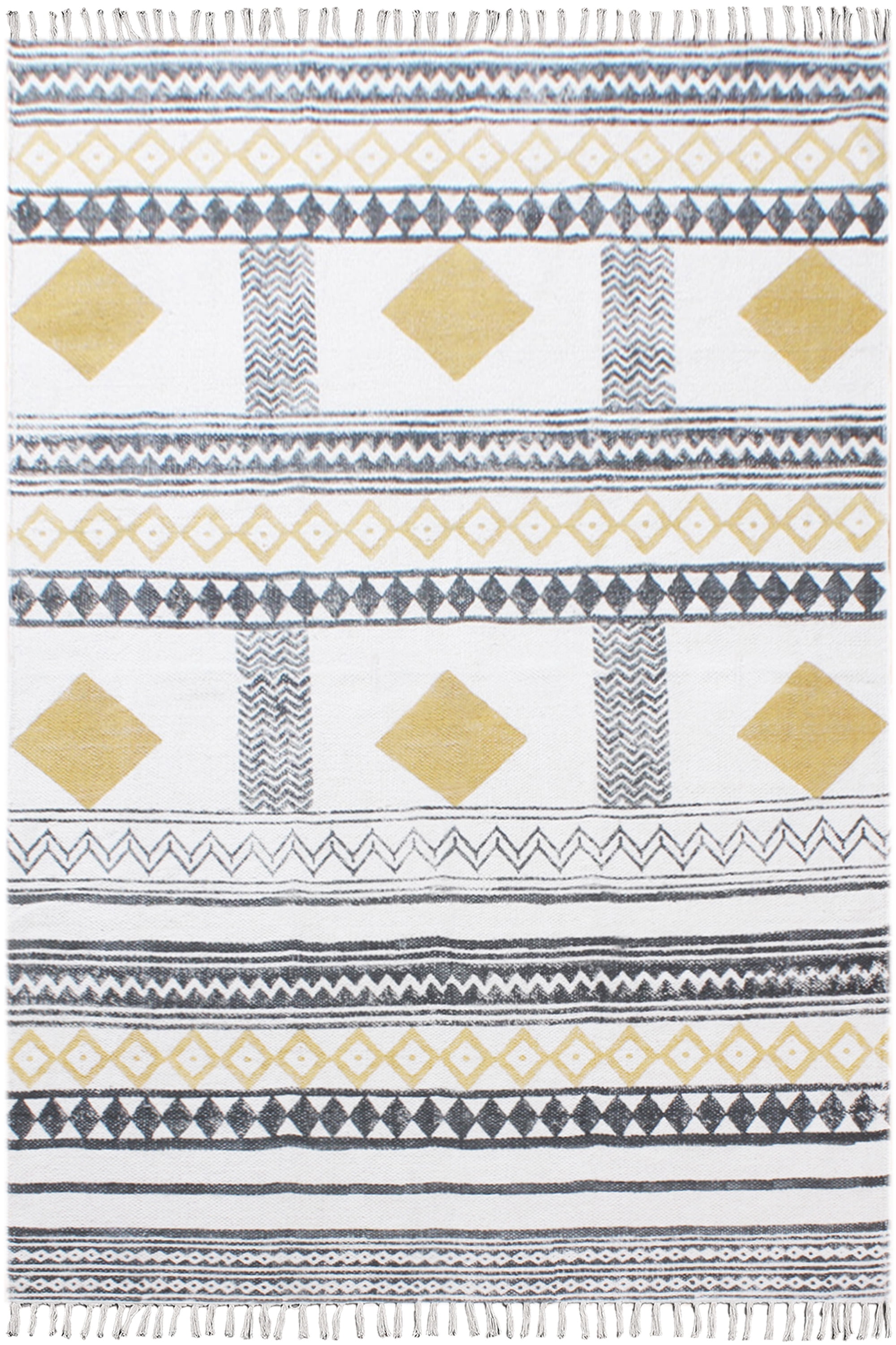 Casavani Outdoor Patio Dining room rug , Yellow 4x10 feet - Walmart.com