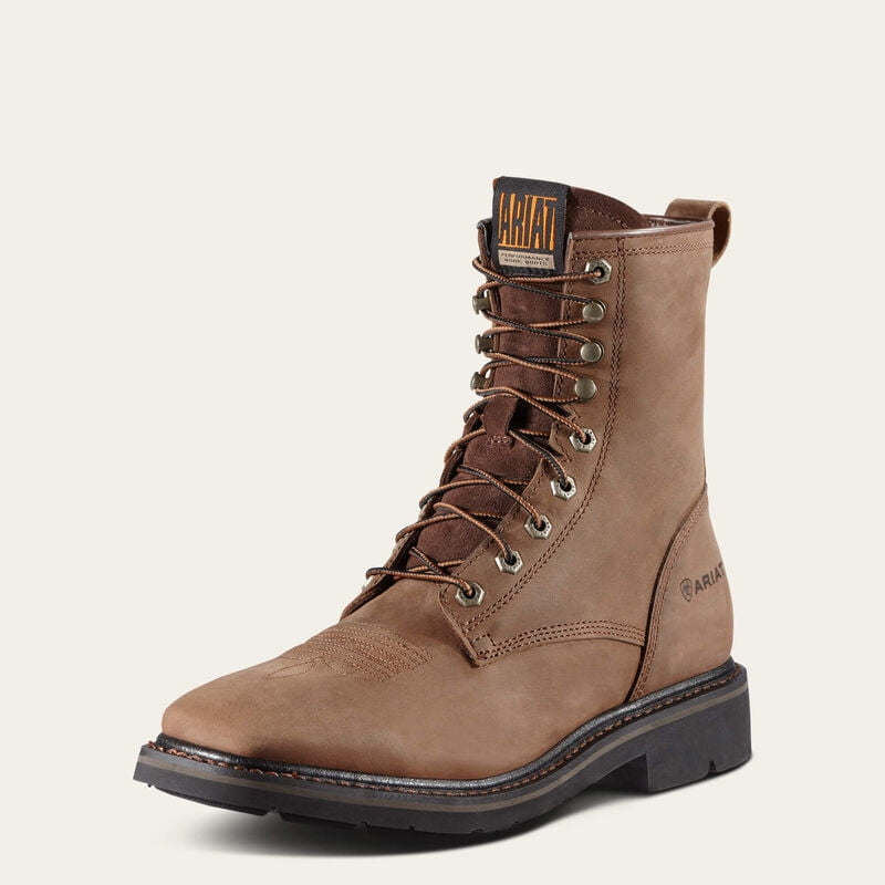 Cascade 8" Wide Square Toe Work Boot - Walmart.com