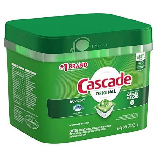 Cascade 97727 Actionpac Dish Detergent Fresh Scent 50 CT, 27.1 fl. oz ...