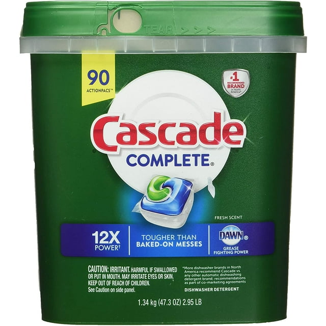 Cascade Complete Action Pacs 90-count - Walmart.com