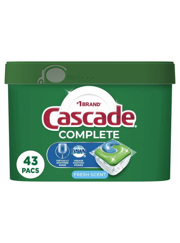 Cascade Dishwasher Detergents in Cascade - Walmart.com
