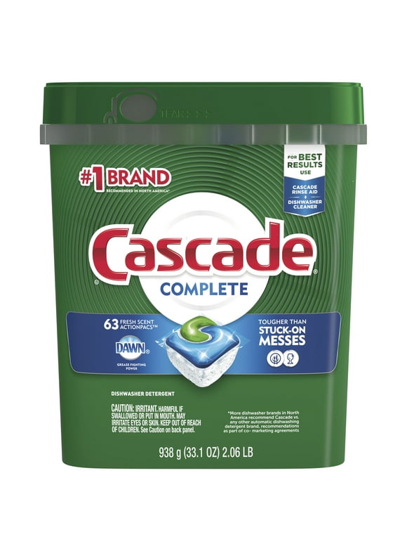 Cascade Dishwasher Pods in Cascade - Walmart.com