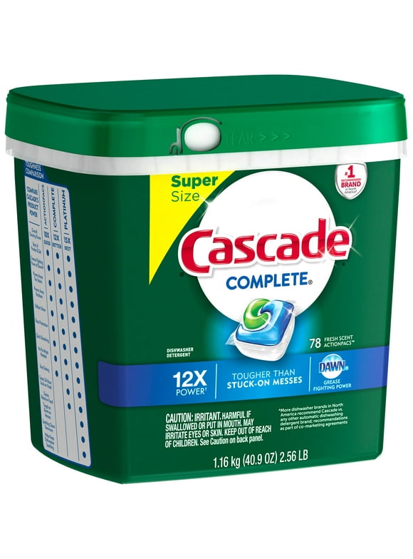 Cascade Dishwasher Pods in Cascade - Walmart.com