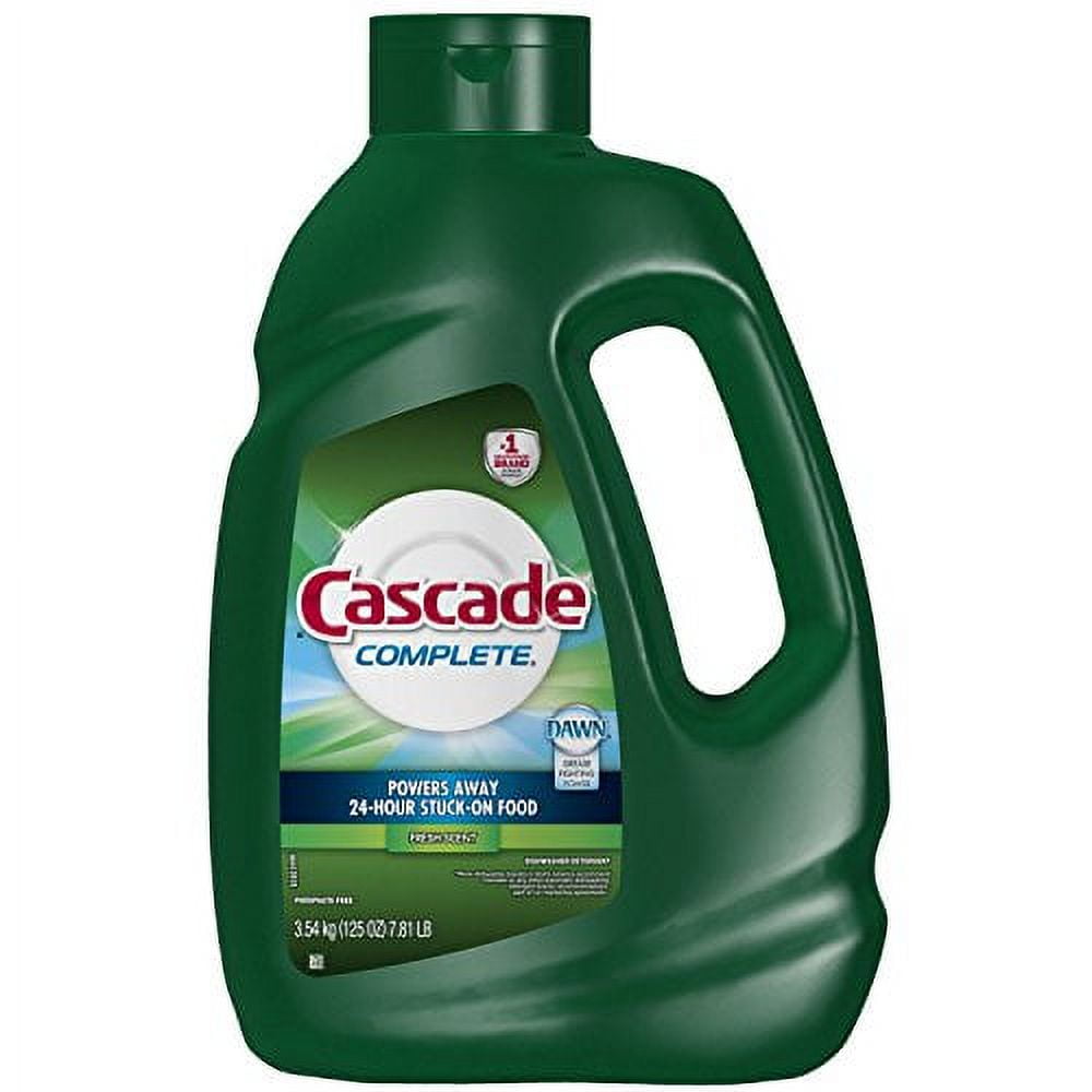 Cascade Complete Dishwasher Pods, Fresh Scent, 125 Fluid Ounce ...