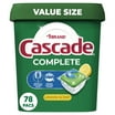 Cascade Platinum Dishwasher Detergent Action Packs, Fresh Scent, 93 ...