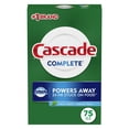 Cascade Complete Dishwasher Detergent Powder, Fresh Scent, 75 oz ...