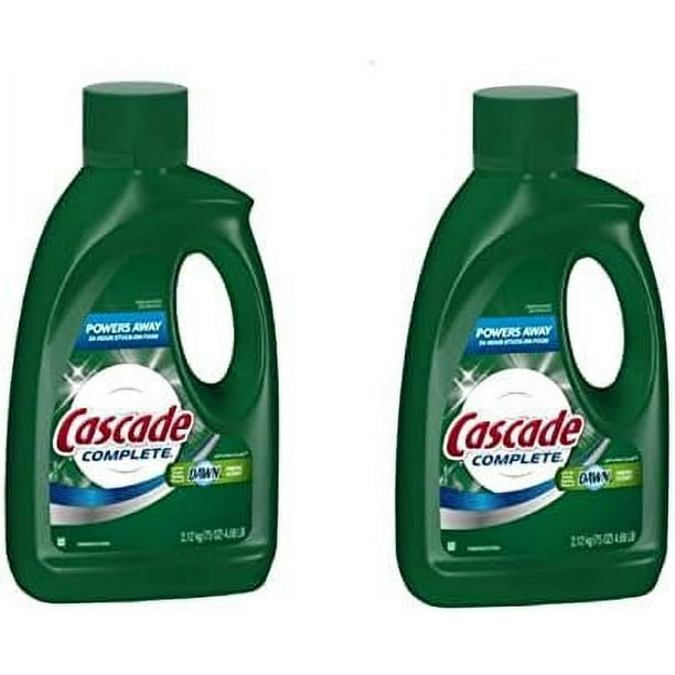 Cascade Complete Gel Dishwasher Detergent-Fresh Scent-75 oz. 2 Pack ...