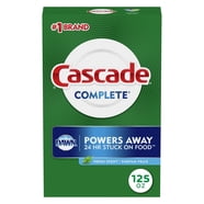 Cascade Total Clean ActionPac Dishwasher Detergent Pacs Lemon Scent ...