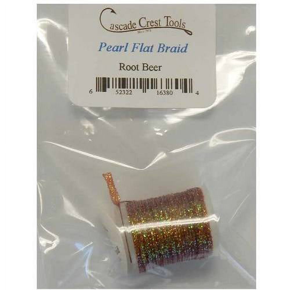 Cascade Crest Pearlescent Flat Braid, Pearl - Walmart.com