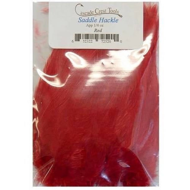 Cascade Crest Saddle Hackle, Black - Walmart Business Supplies