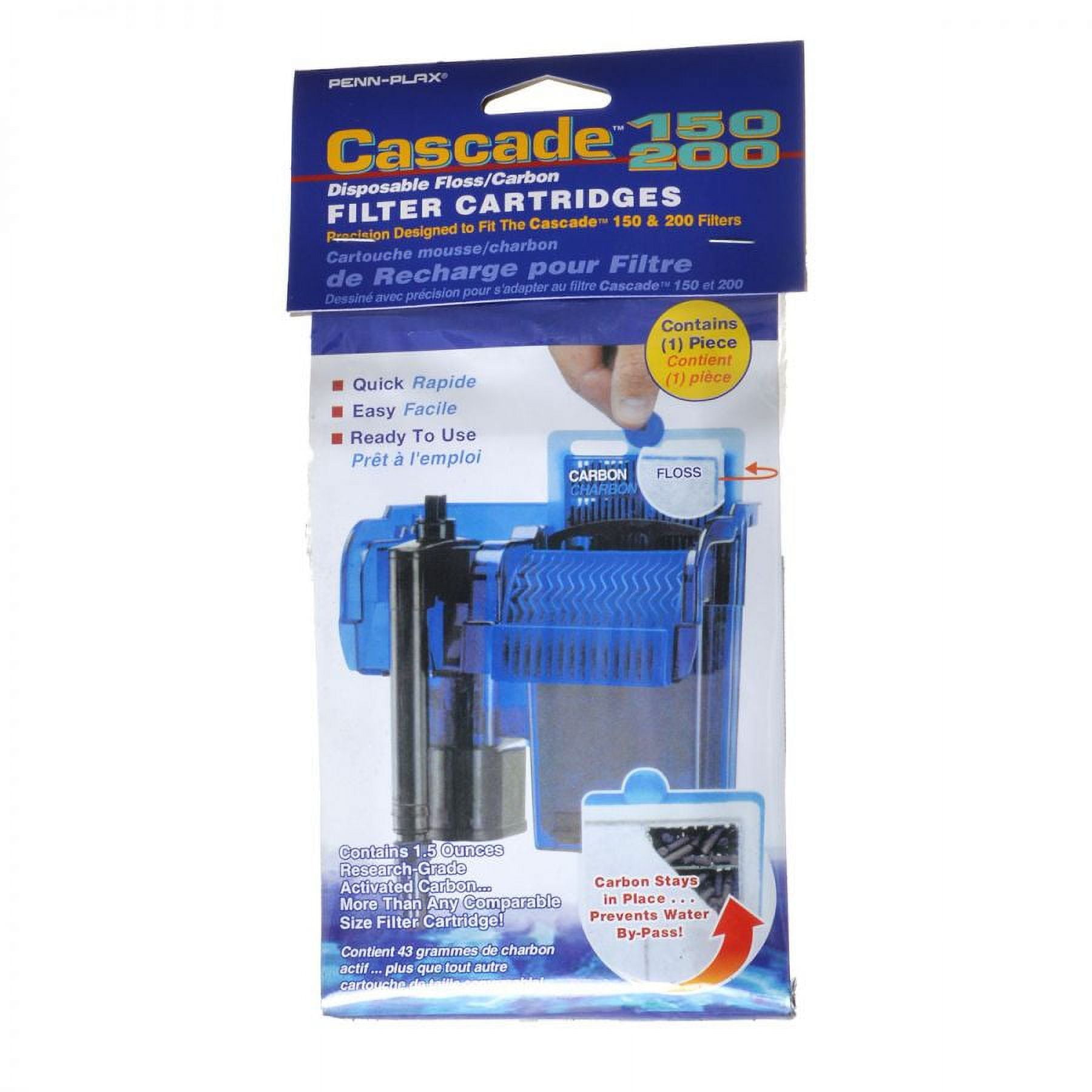 Cascade Disposable Floss/Carbon Filter Cartridges for 150 and 200 Power ...