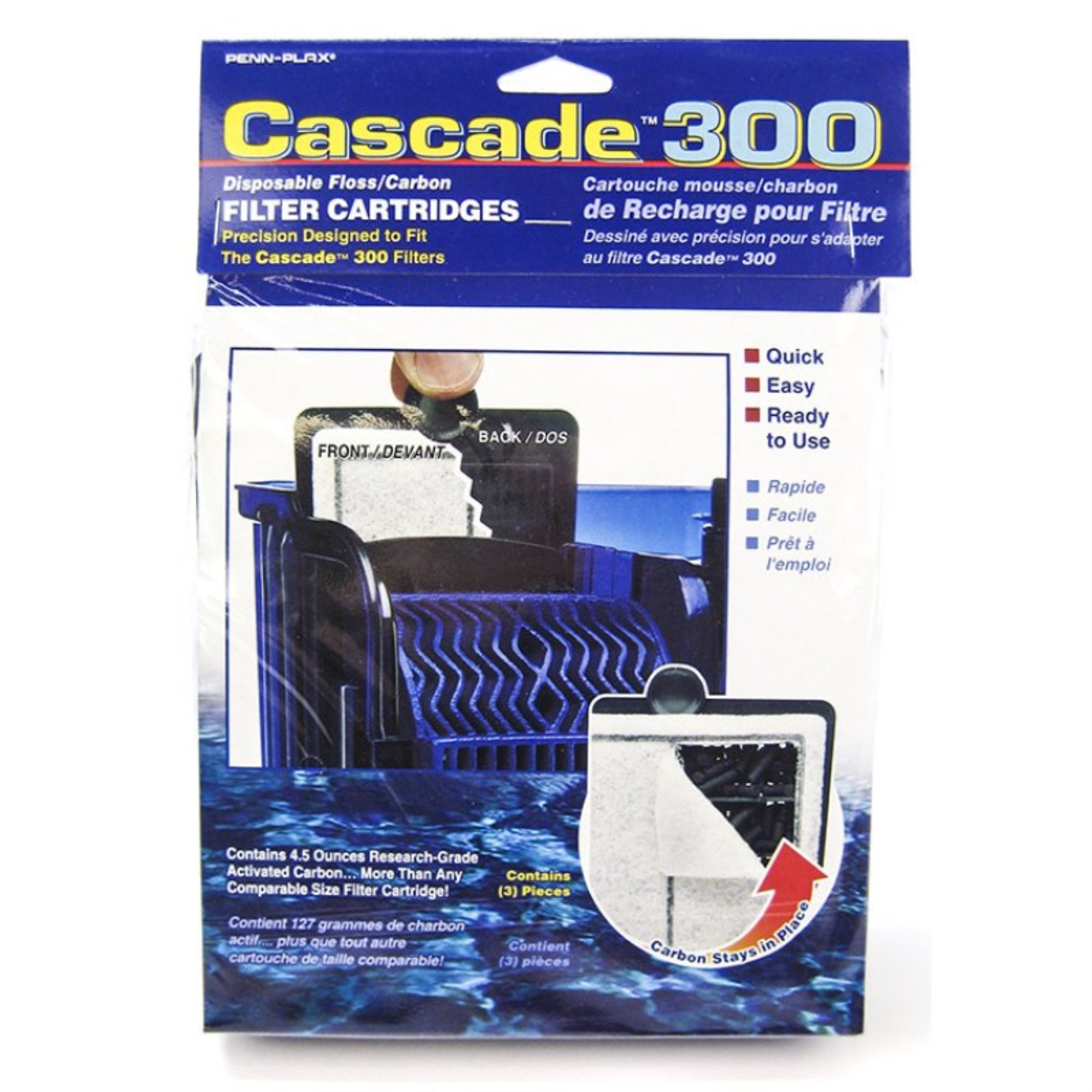 Cascade Disposable Floss/Carbon Filter Cartridges for 300 Power Filter ...
