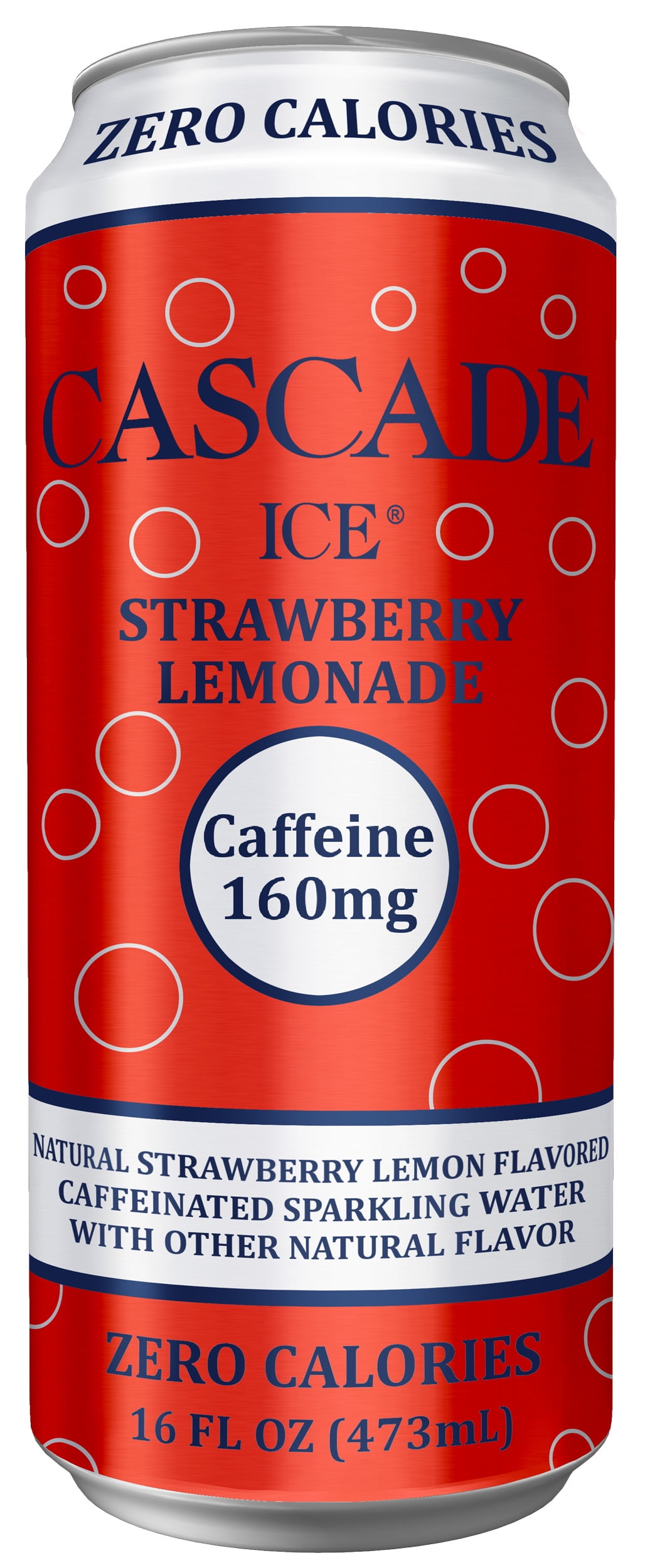 Cascade Ice Caffeine Strawberry Lemonade 16oz Can (Pack of 12 ...