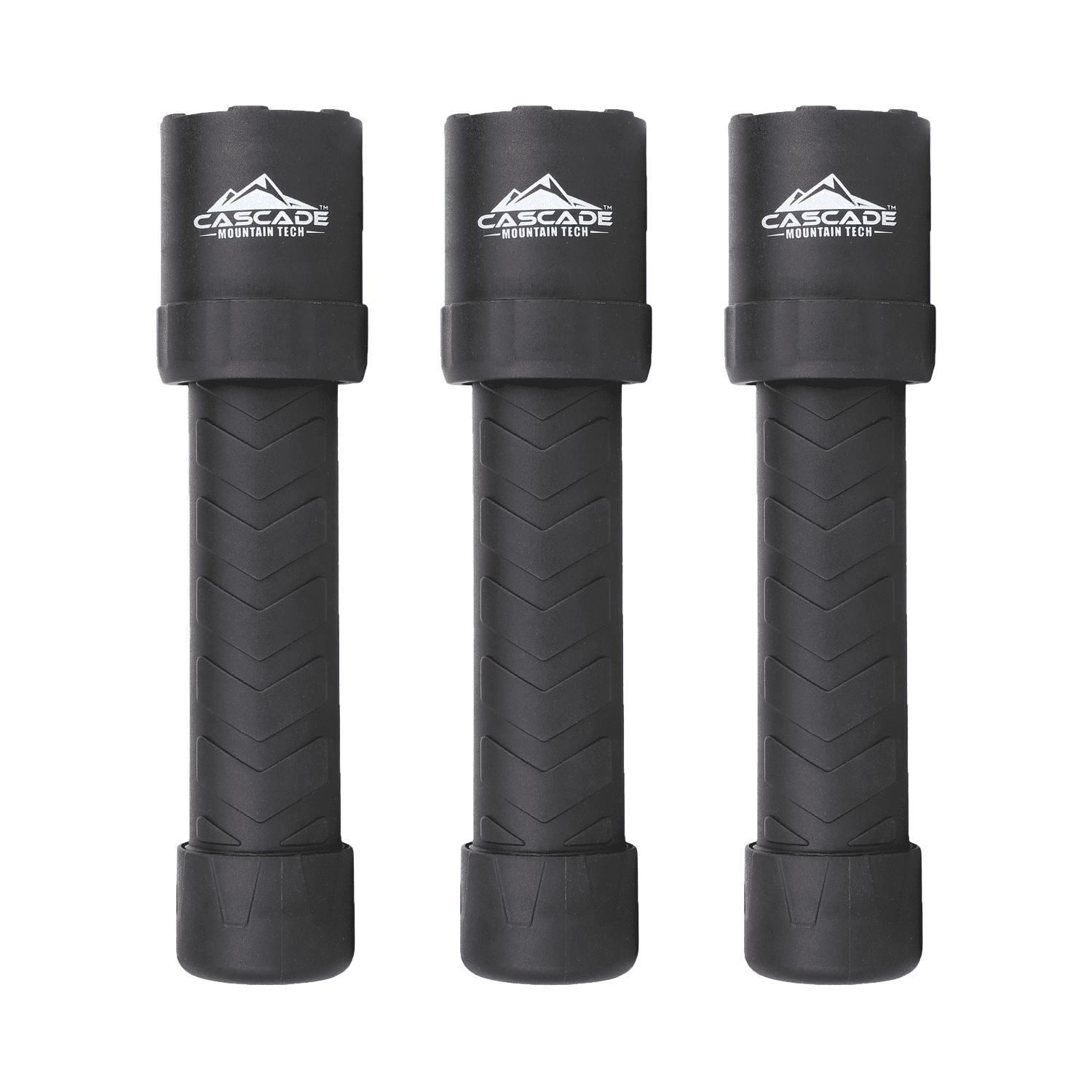 Cascade Mountain Tech 650-Lumen LED Flashlight - 3 Pack - Walmart.com