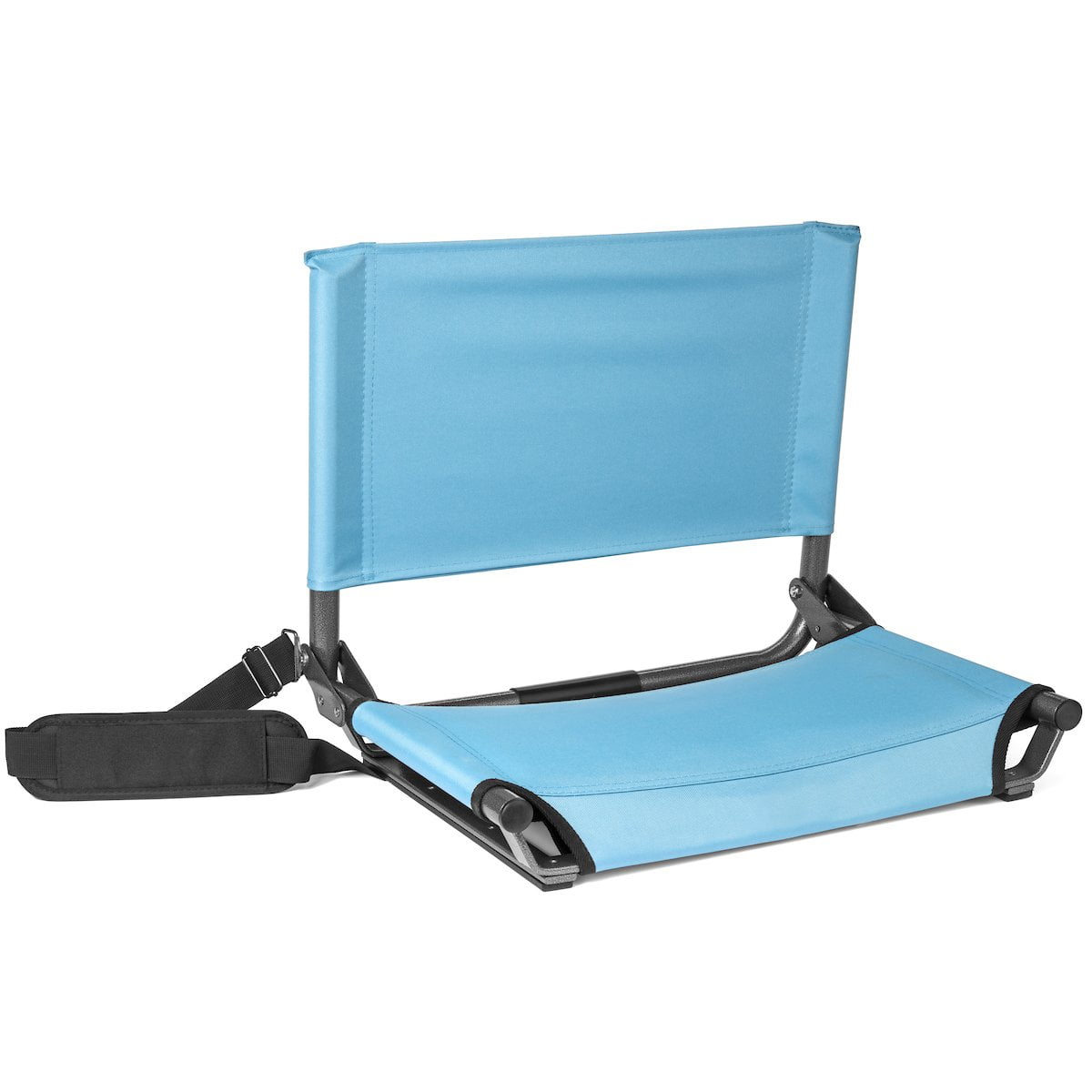 Cascade Mountain Tech Extra-Wide Stadium Seat for Bleachers, Light Blue ...