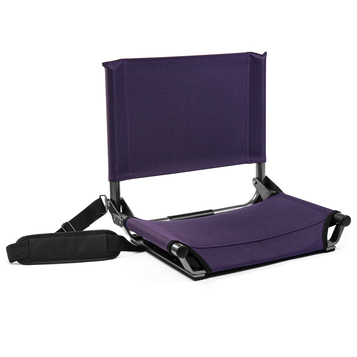 Cascade Mountain Tech Extra-Wide Stadium Seat for Bleachers, Purple ...