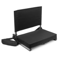 Dreamseats GameChanger Black Canvas Bleacher Chair Steel Frame Portable - Walmart.com