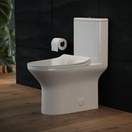 DeerValley DV-1F52508 One Piece Toilet 1.1/1.6 GPF Dual Flush Compact ...