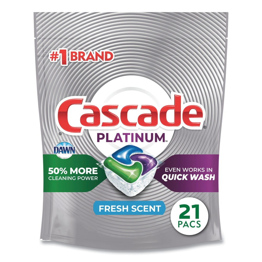Cascade 80720 11.7 oz. Bag ActionPacs - Fresh Scent (5/Carton ...