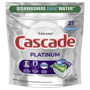 Cascade Platinum Plus Dishwasher Pods, Action Pacs Dishwasher Detergent Tabs, Fresh, 11 Count ...