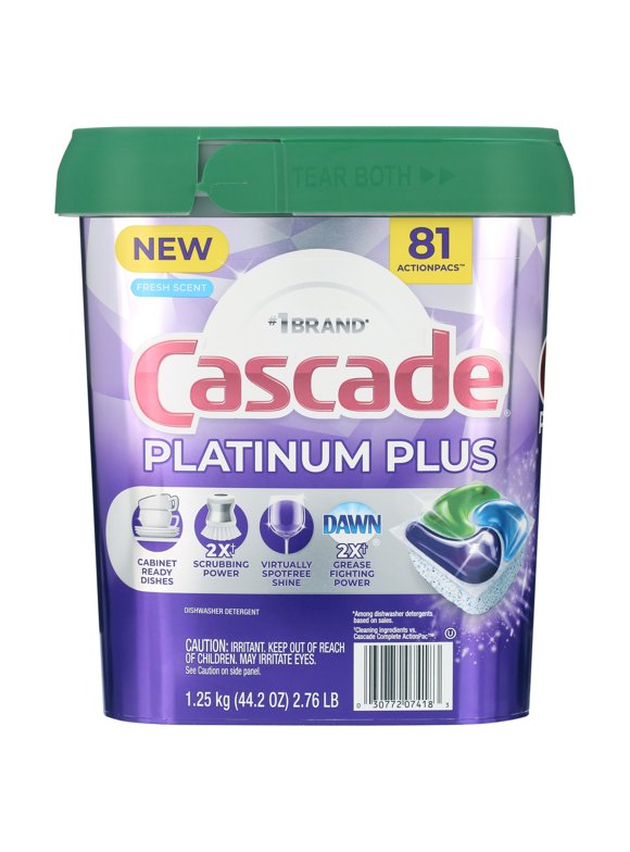 Cascade Dishwasher Pods in Cascade - Walmart.com