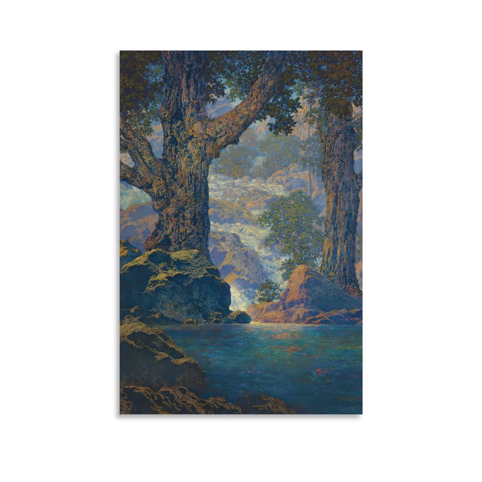 Cascades Maxfield Parrish Painter Poster Room Aesthetic Poster Print ...