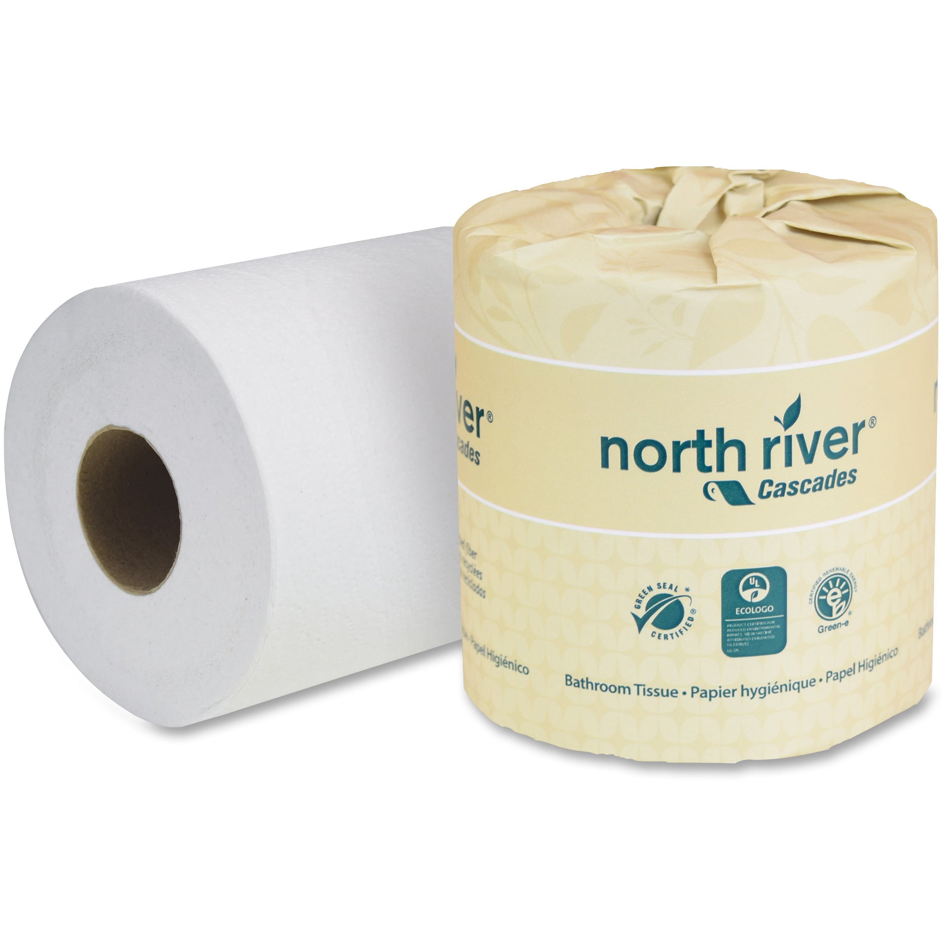 Cascades North River 2-Ply Standard Bathroom Tissue, 80 rolls - Walmart.com
